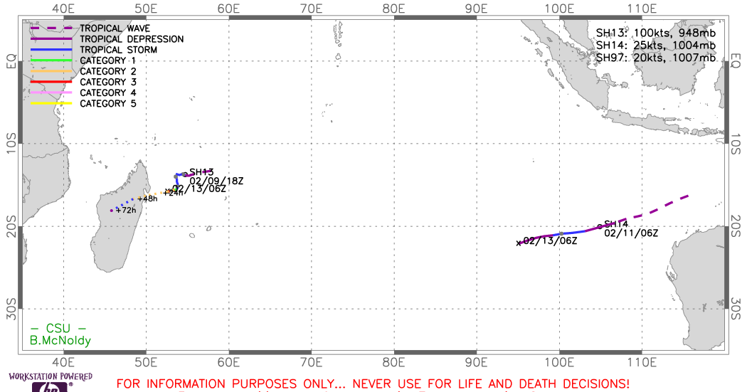 Le cyclone Bingiza devrait toucher terre ce Lundi - Madagascar-Tribune.com
