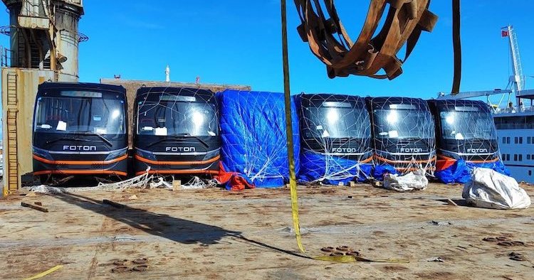 312 nouveaux bus pour moderniser le transport public - Madagascar ...